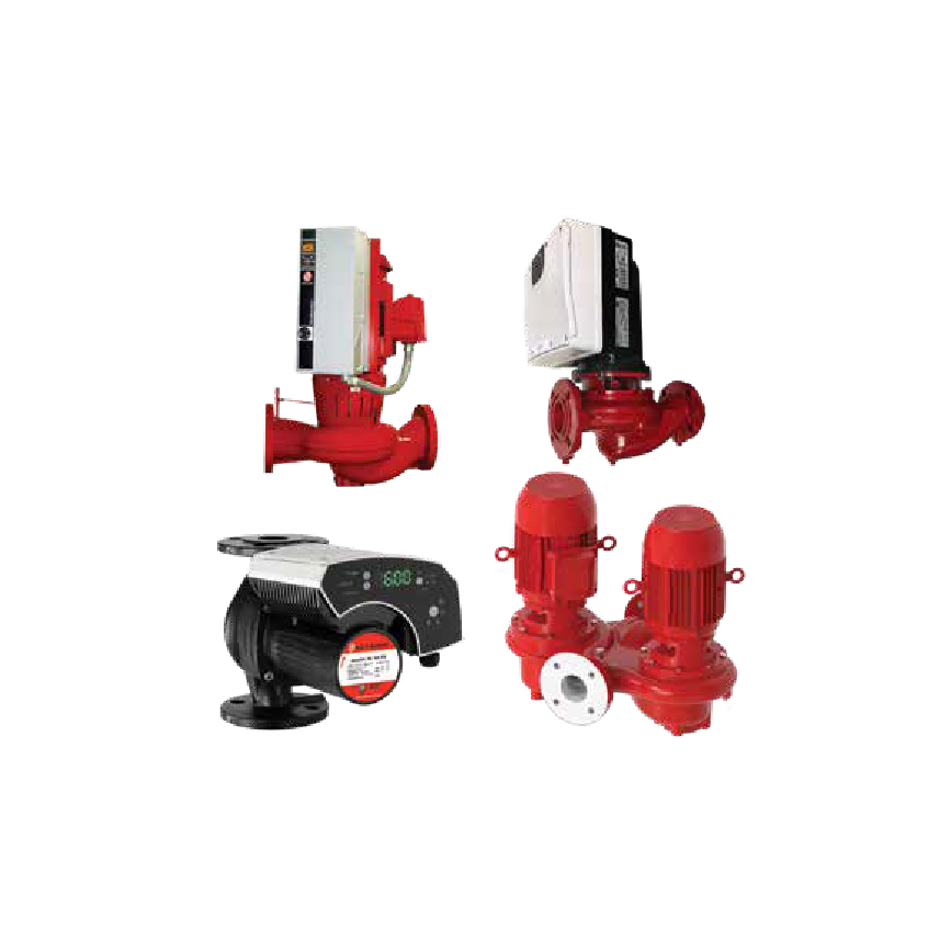 Bell & Gossett- E-80 and GLC series: Inline Pumps (US norm)